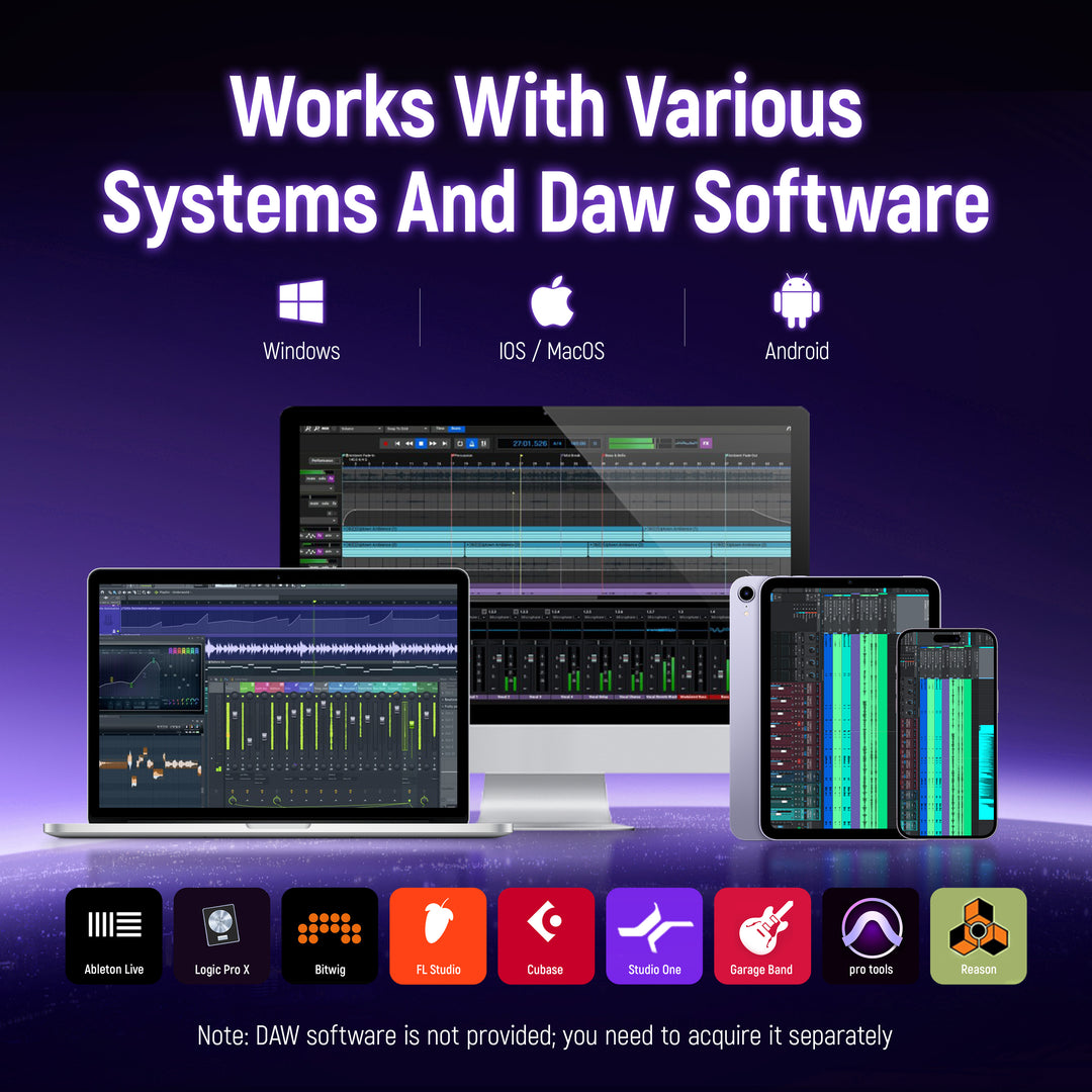 Synido TempoPAD Z-1 MIDI Controller Beat Maker DJ Equipment 64 Pads