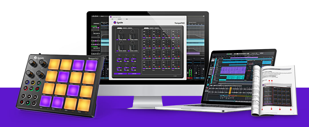 Synido TempoPAD Beat Maker Machine MIDI Controller