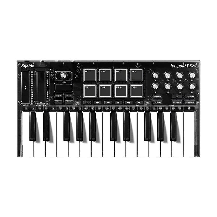 Synido TempoKEY K25 MIDI Controller Keyboard Beat Maker